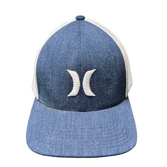 Hurley | Accessories | Hurley Obsidian Blue White Icon Textures Hat ...